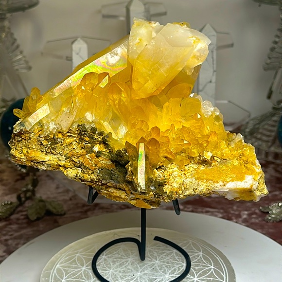 Accessories | Translucent Holographic Lumerian Cluster Thl1 | Poshmark